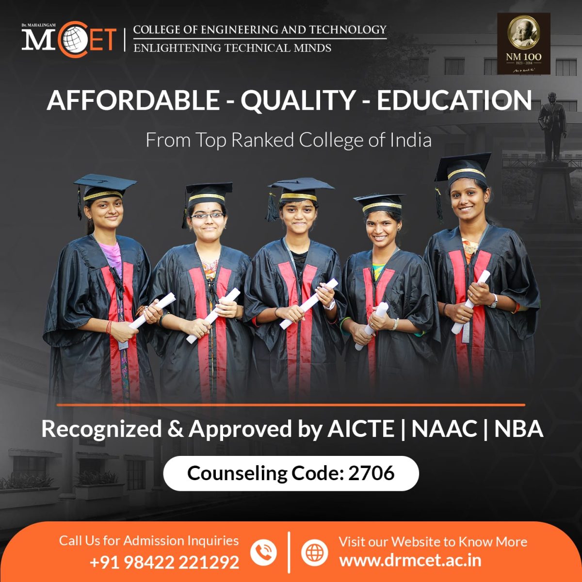 E-Brochure - Dr. Mahalingam College of Engineering and Technology (MCET)