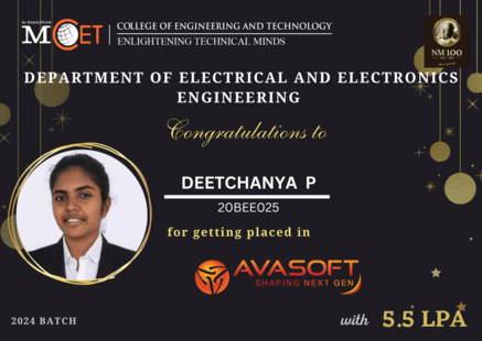 Placement Details - Dr. Mahalingam College of Engineering and Technology (MCET)